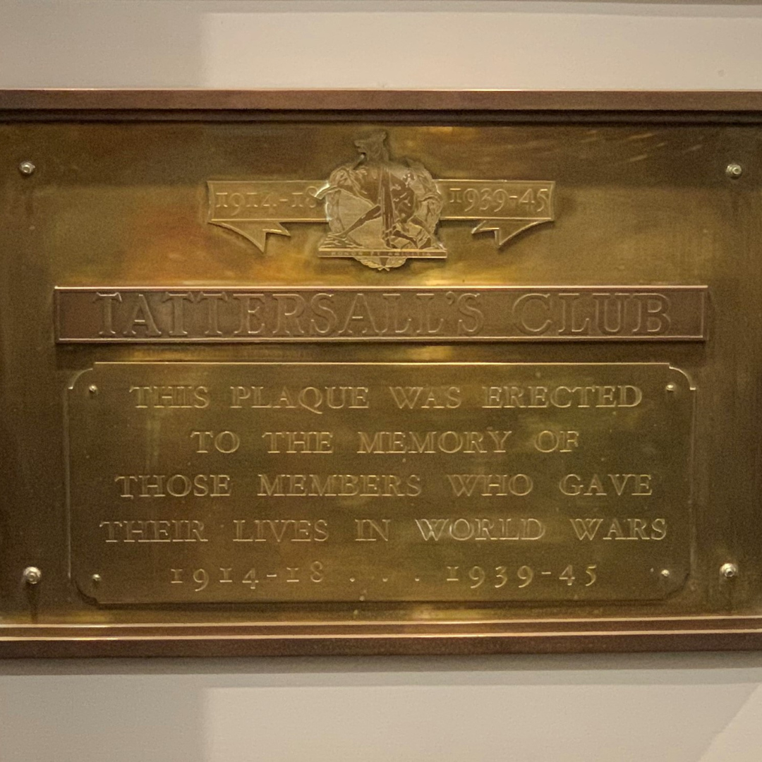 Remembrance Day at Tattersalls Club - Tattersalls Club