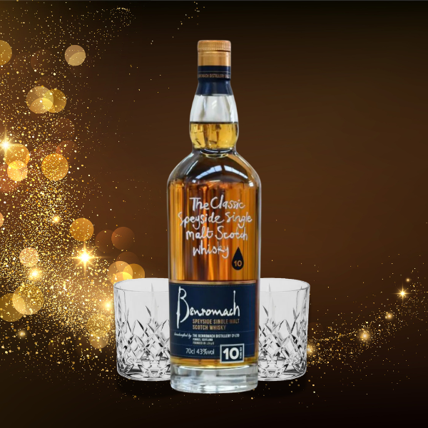 Benromach 10 Year Old Single Malt Scotch Whisky - Tattersalls Club